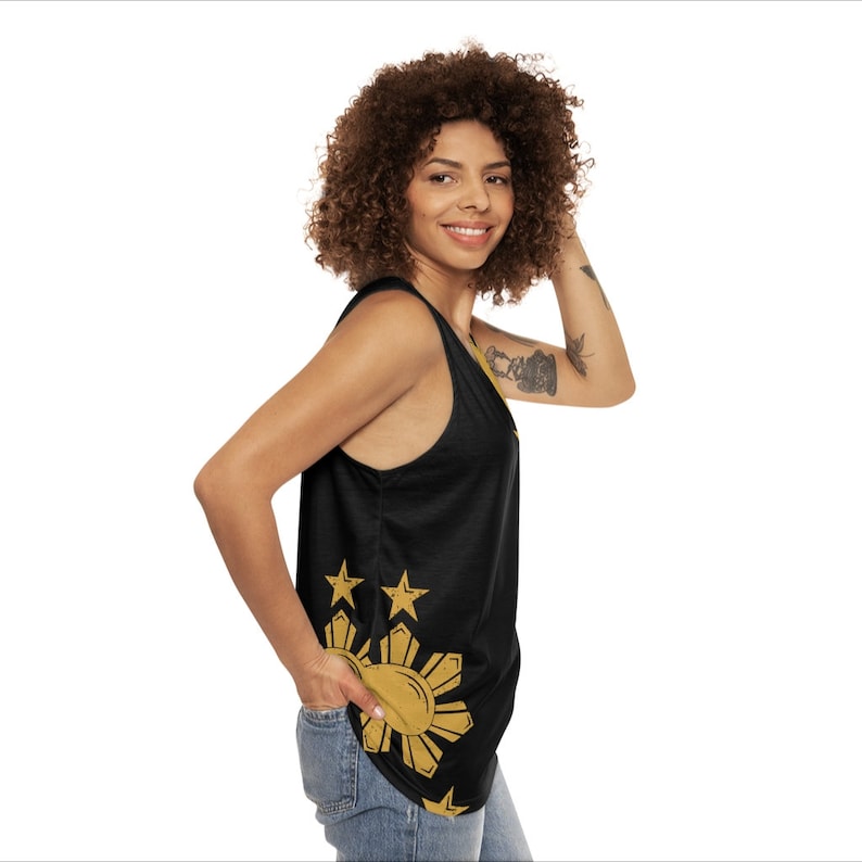Philippines Sun and Star Unisex Tank Top | Filipino Summer Tank Top - Etsy