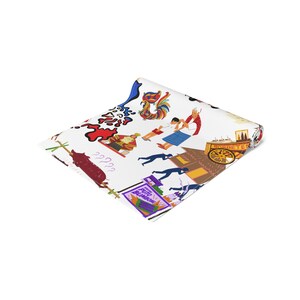 Philippines Filipino Culture Customs & Traditions Table Runner (cotton ...