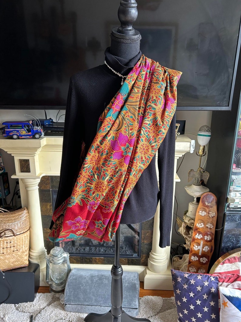 Philippines Filipino Malong Sarong Batik Mindanao Malong - Etsy