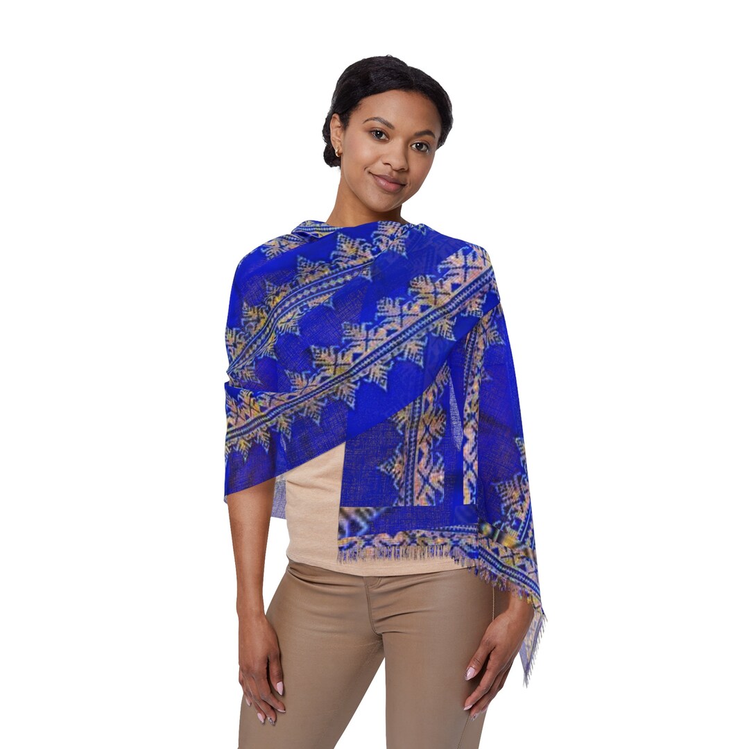 Philippines Filipino Batik Inspired Light Scarf | Mindanao Batik ...