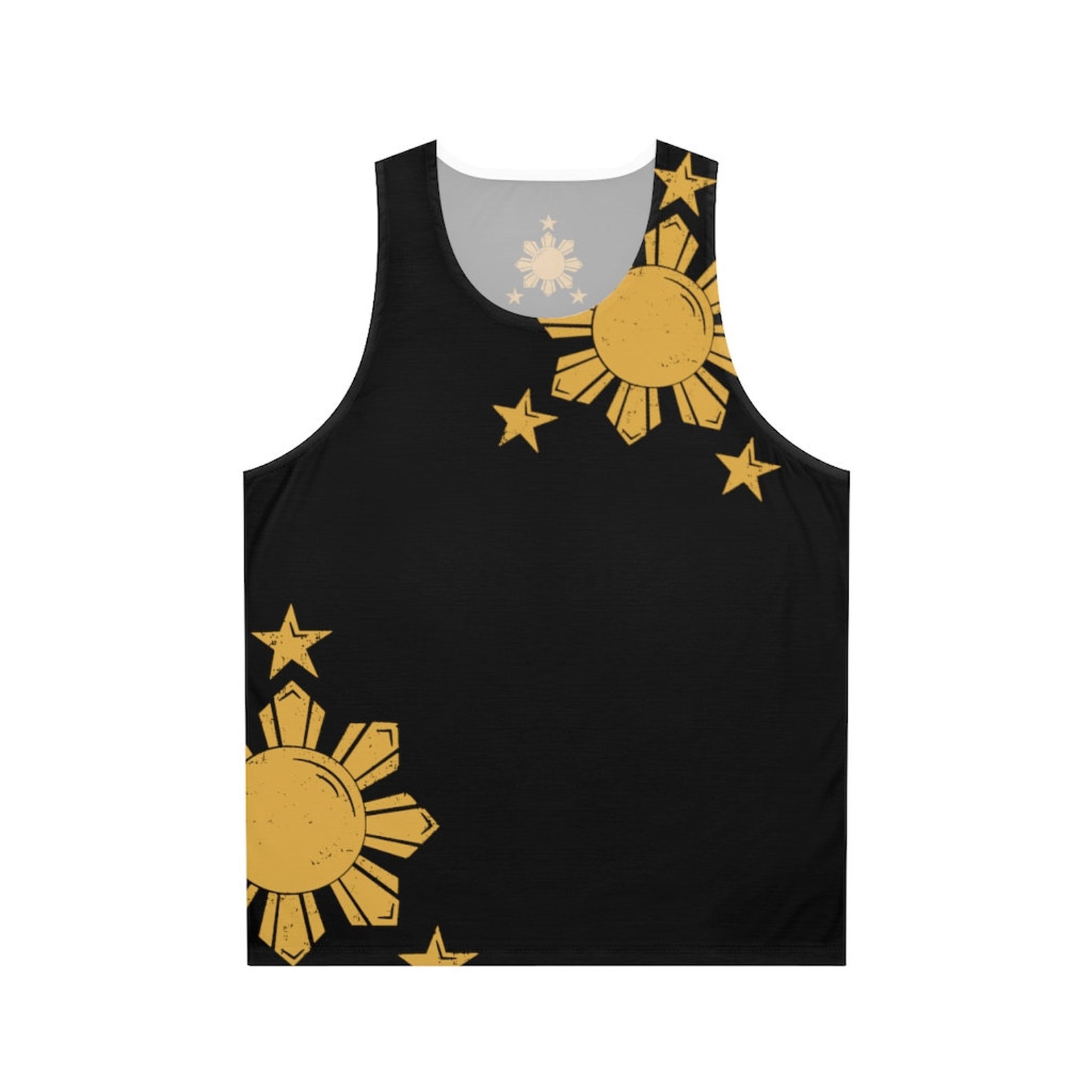 Philippines Sun and Star Unisex Tank Top | Filipino Summer Tank Top - Etsy