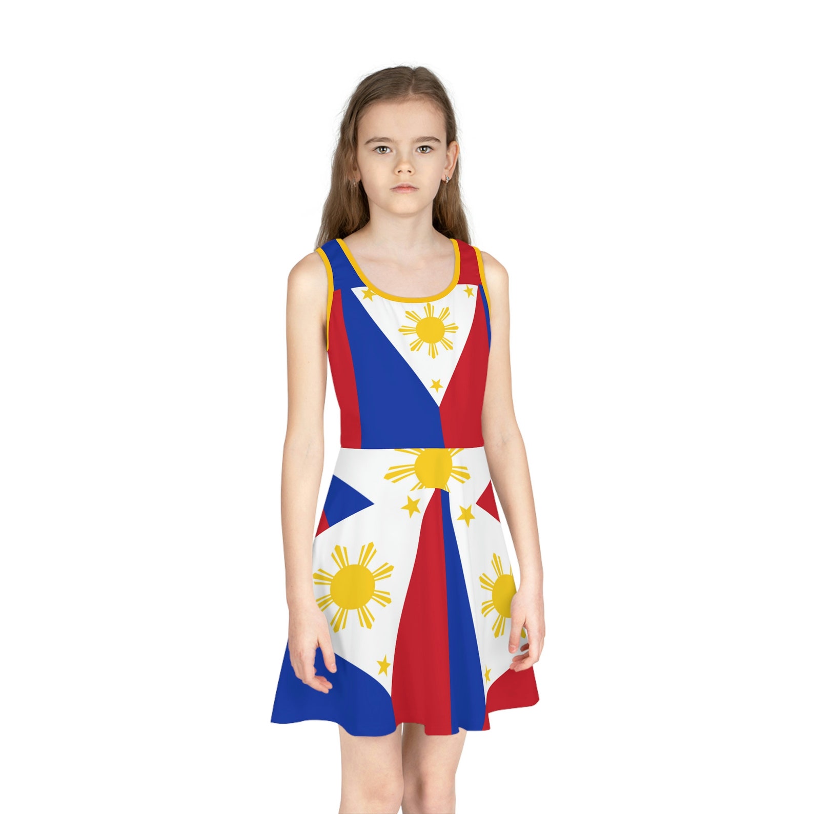 Filipino Culltural Sundress Girls Costume | Independence Day ...
