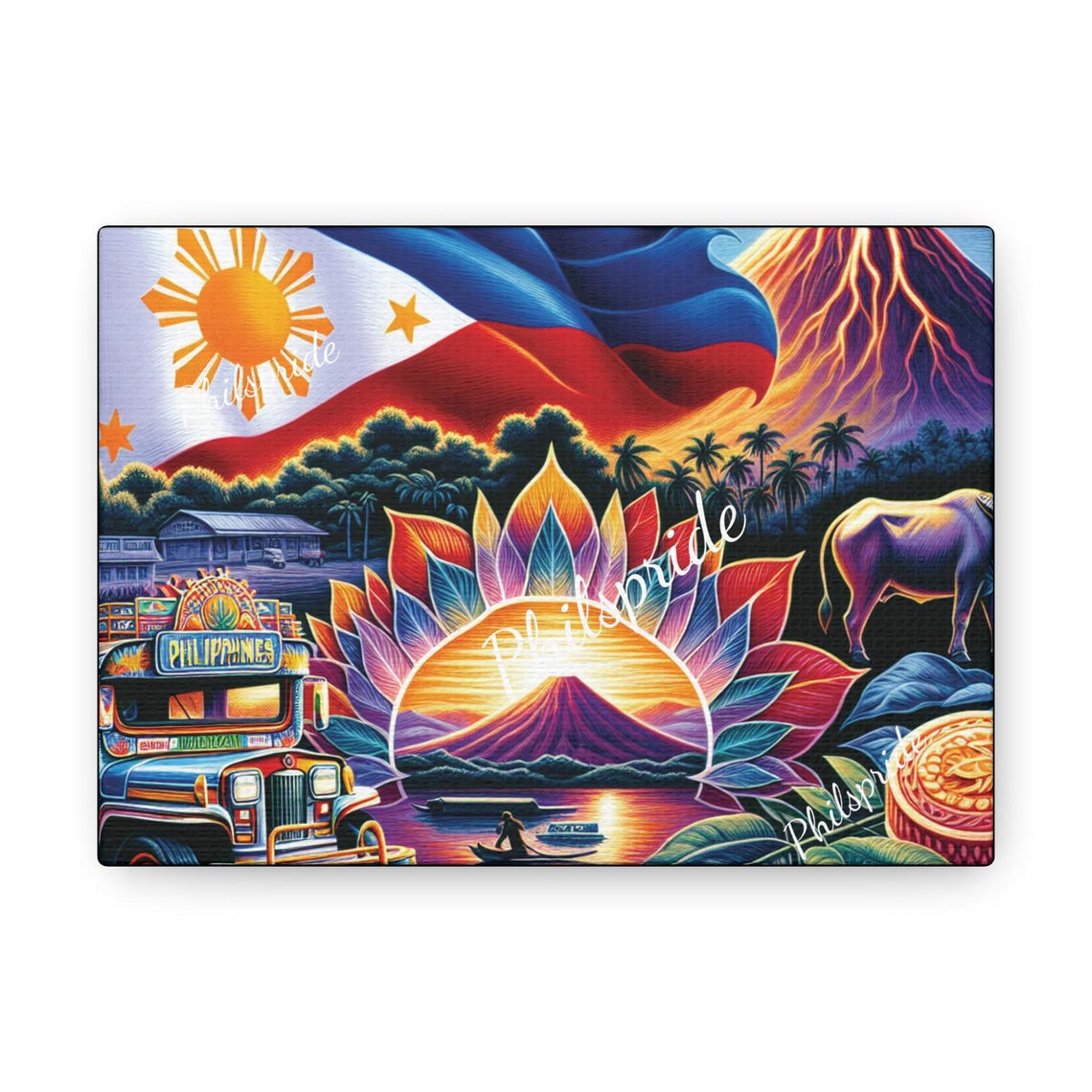 Philippines Filipino Culture Wall Decor, Easter Gift, Housewarming ...