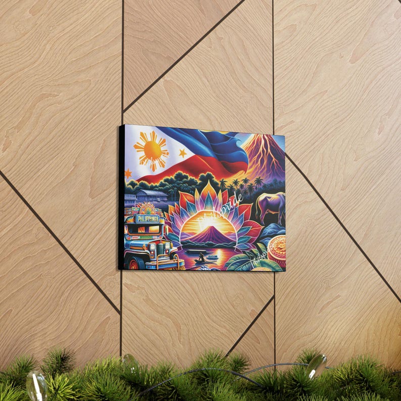 Philippines Filipino Culture Wall Decor, Easter Gift, Housewarming ...