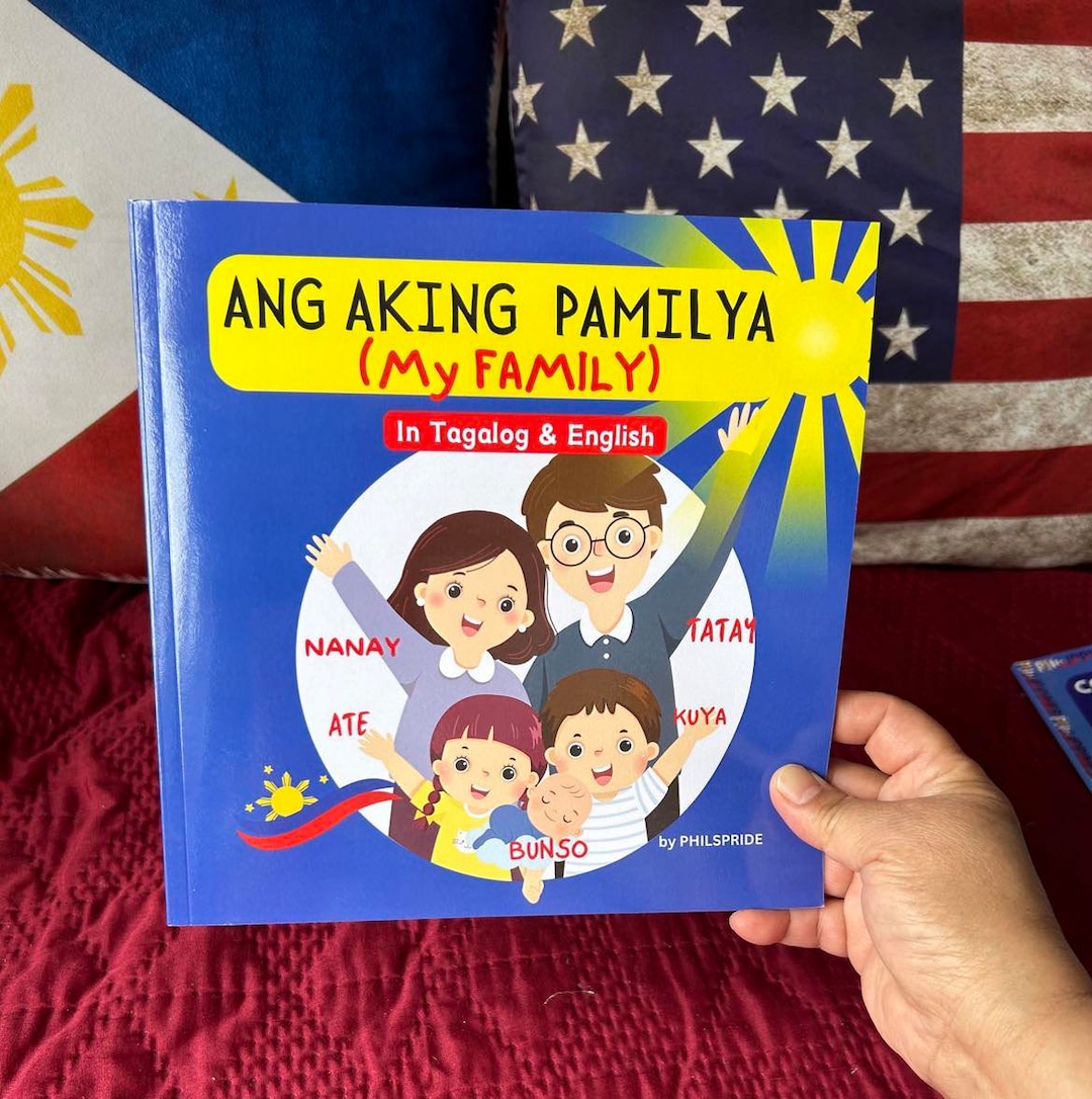 Philippines Filipino \ Tagalog Ang Aking PAMILYA ( My Family) Book for ...