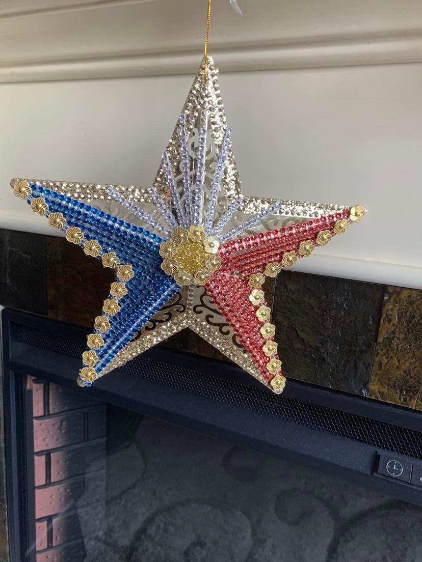Philippines Filipino Modern 10 Inches Mini Parol Glam & - Etsy