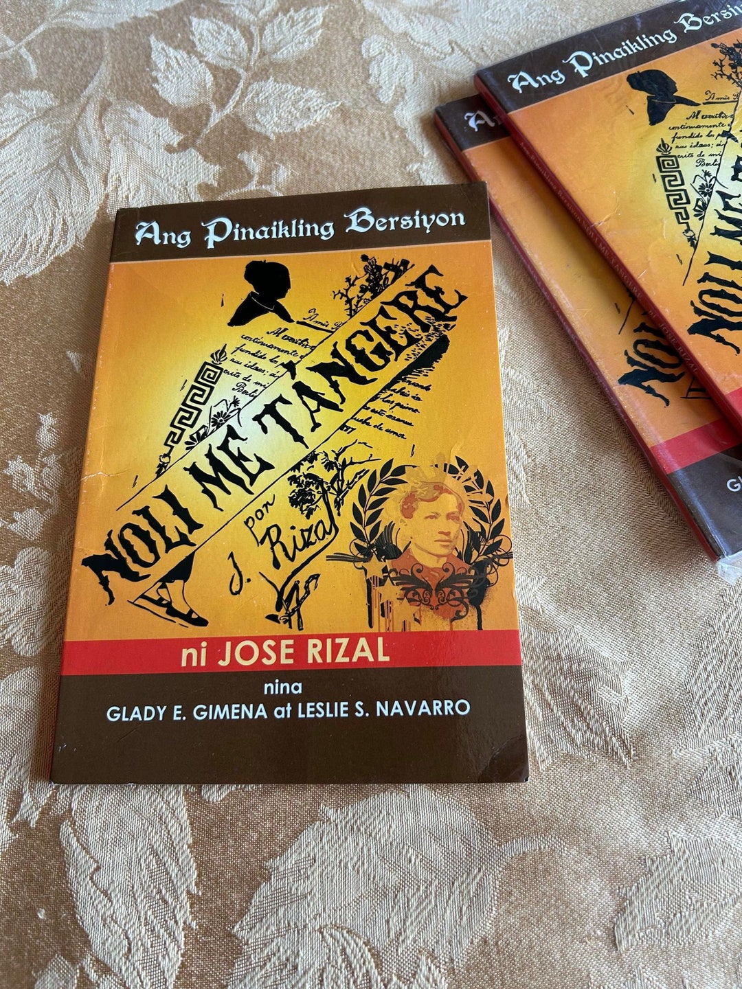 Philippines Noli Me Tangere Book Novel | - Etsy