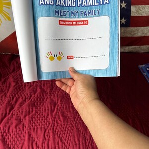 Philippines Filipino \ Tagalog Ang Aking PAMILYA ( My Family) Book for ...