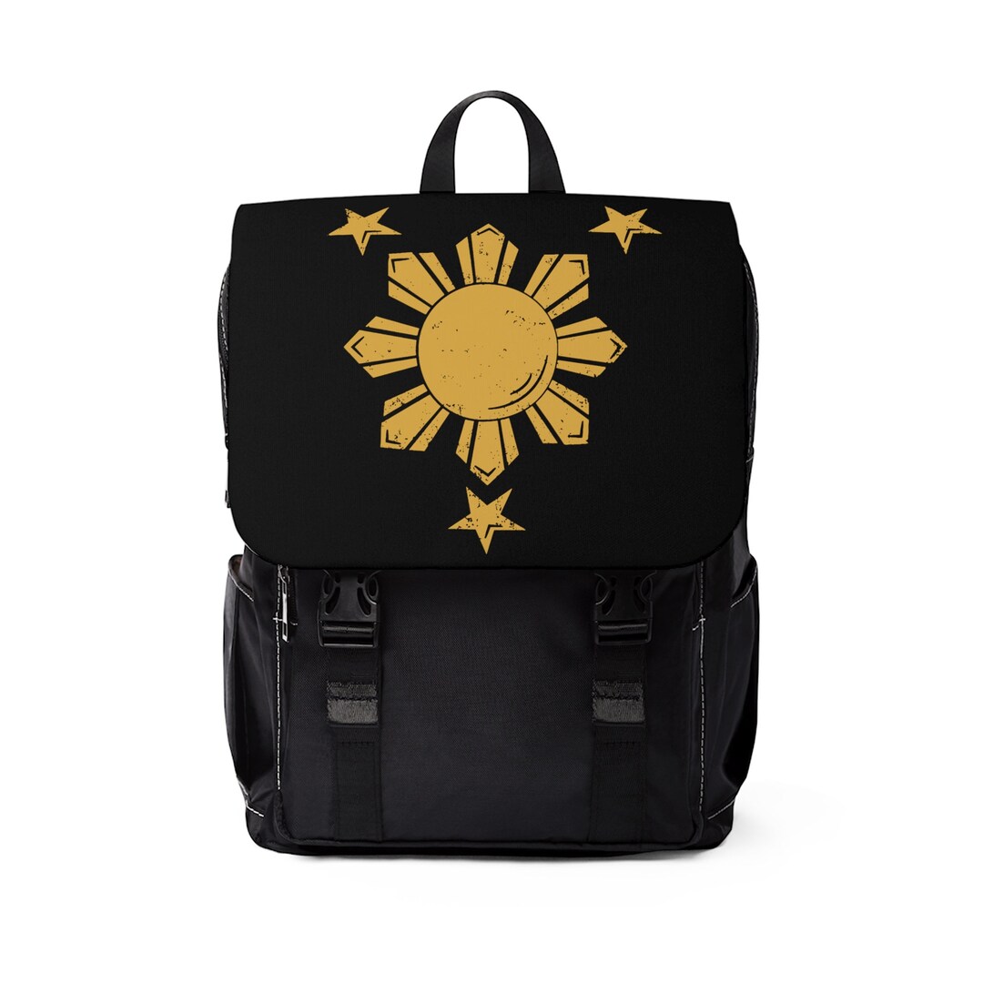 Personalized Philippines Filipino Sun & Stars Unisex Casual Shoulder ...