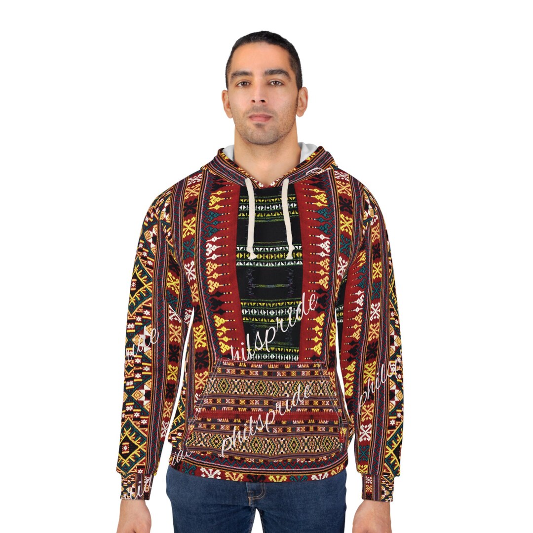 Philippines Inabel Ifugao Inspired DIGITALLY PRINTED Pattern Hoodie ...