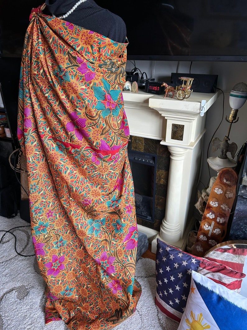 Philippines Filipino Malong Sarong Batik Mindanao Malong - Etsy