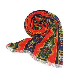Philippines Mindanao Batik Inspired Light Scarf - Etsy