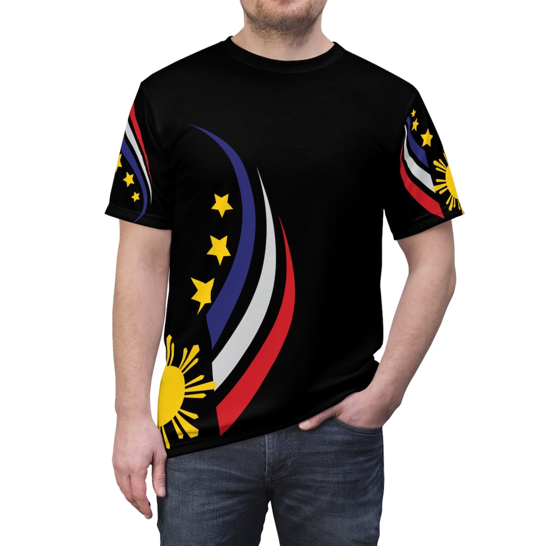 Philippines Filipino Flag Themed Unisex Tee | Philippine Shirt | - Etsy