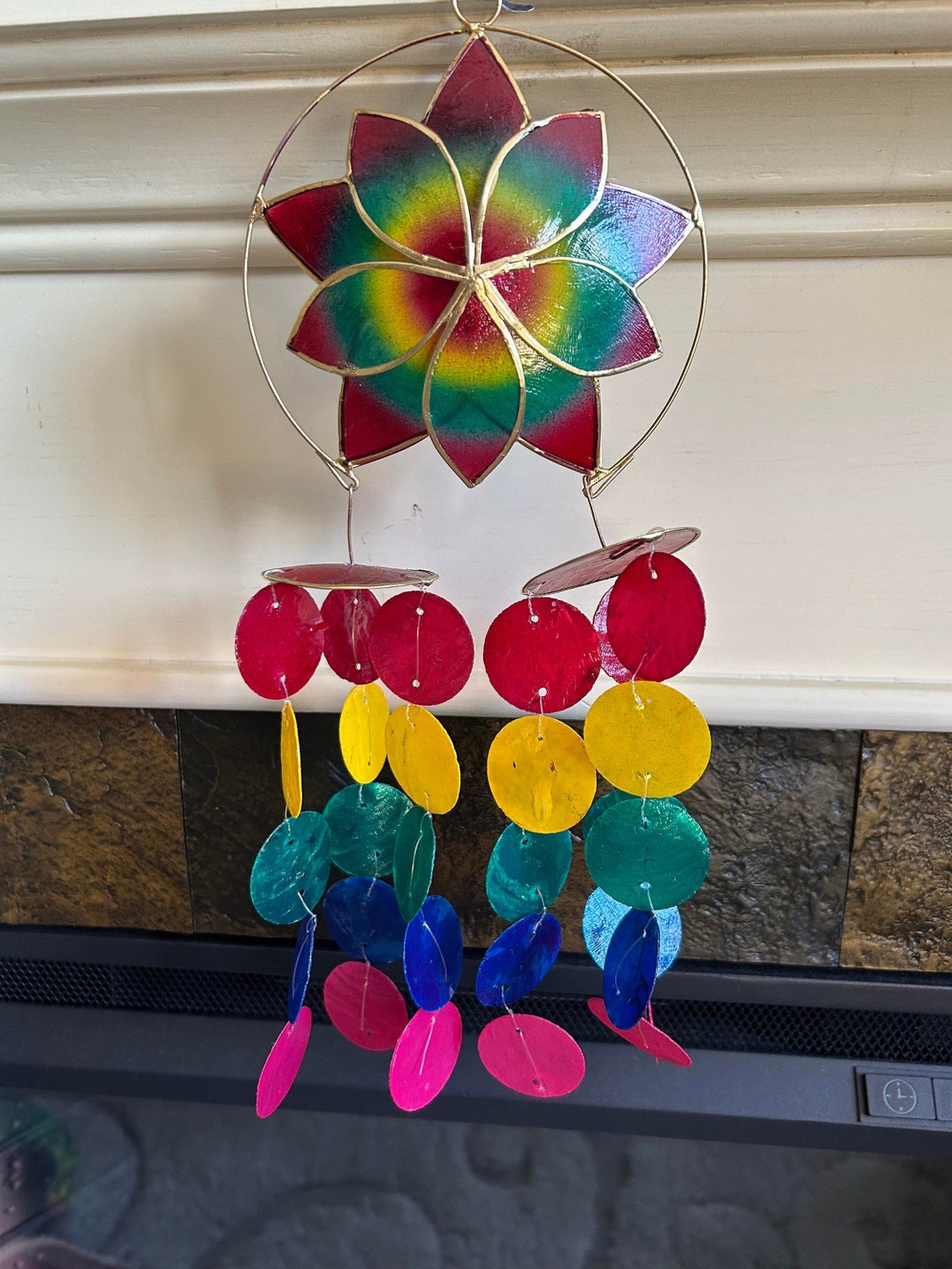 Philippines Traditional Mini Capiz Parol Star Flower Lantern , High ...