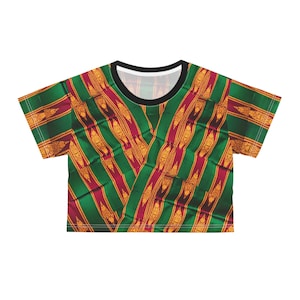 Philippines Filipino Mindanao Batik Inspired Crop Tee | Philippine ...