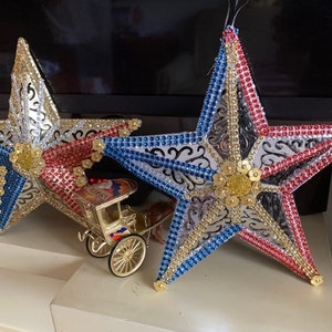 Philippines Filipino 10" Mini Parol Modern Glam and Glitter Parol ...