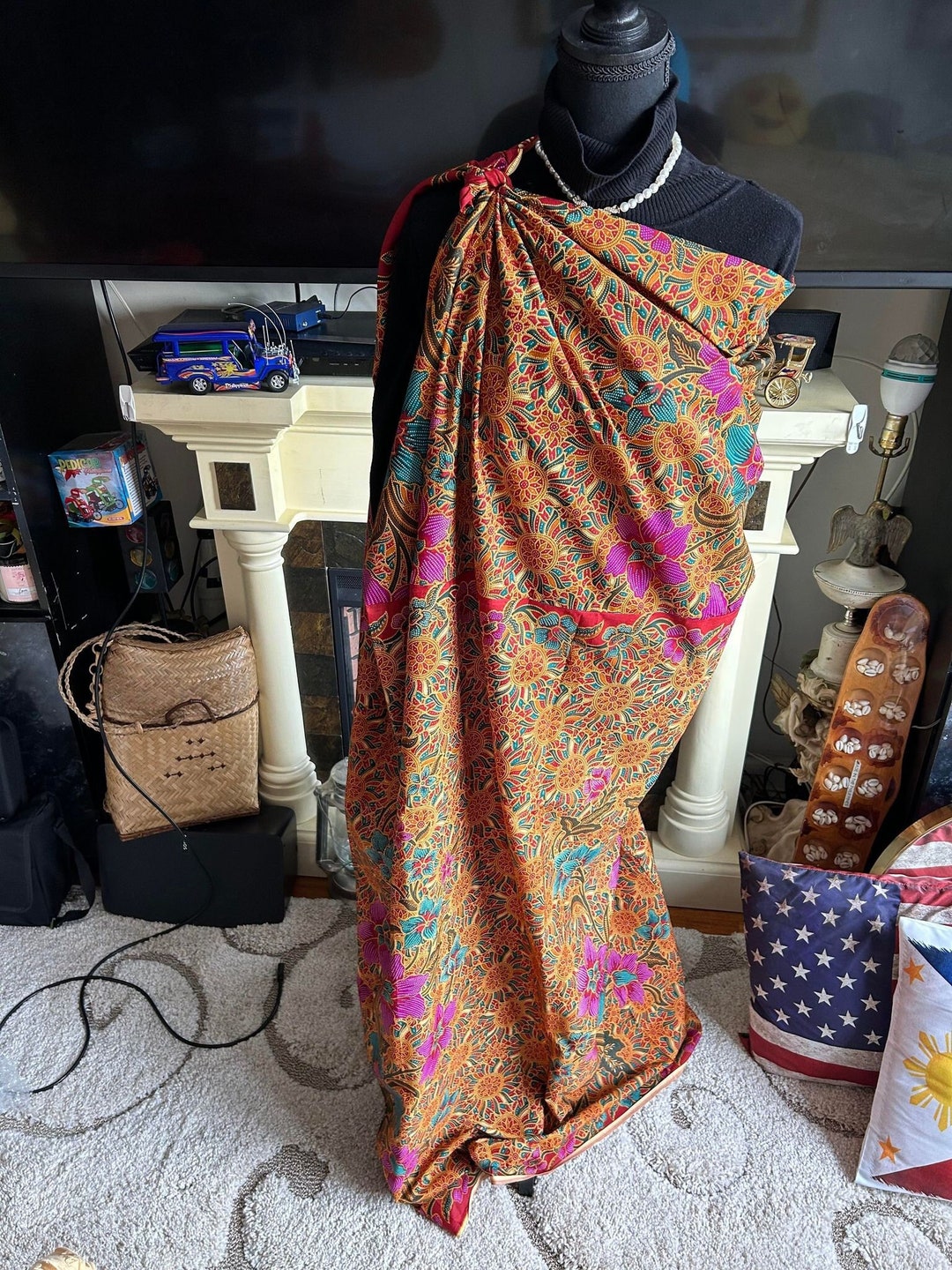 Philippines Filipino Malong Sarong Batik Mindanao Malong - Etsy