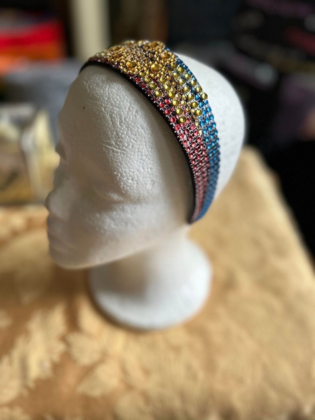 Philippine Flag Headband With Blings and Fancy Adornment. Adults 2 ...