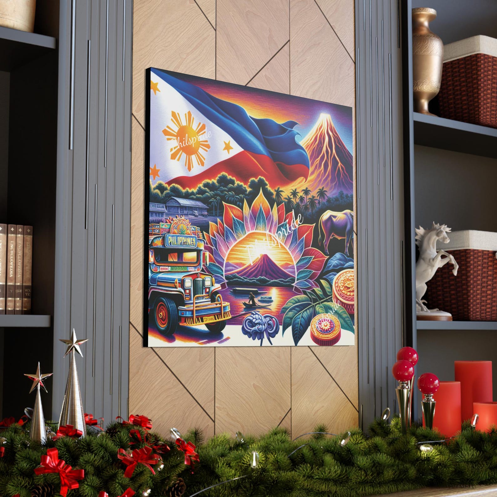 Philippines Filipino Culture Wall Decor, Easter Gift, Housewarming ...