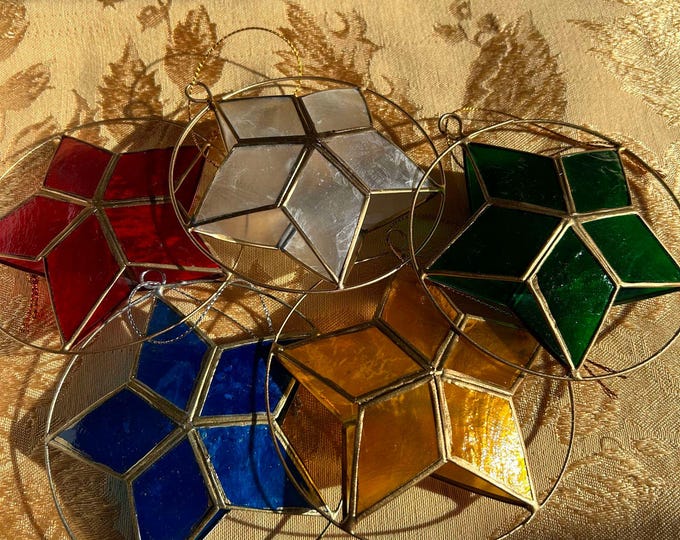 Traditional Philippine Christmas Mini Capiz Parol | Lantern | (set of 5 ...