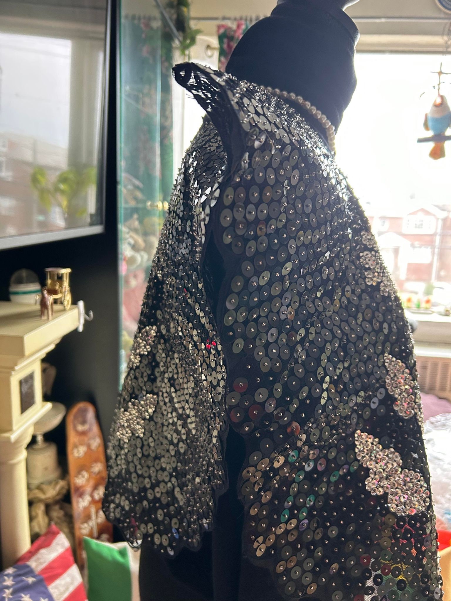 Philippines Filipino Kimona full Sequence Black Kimona Adult - Etsy