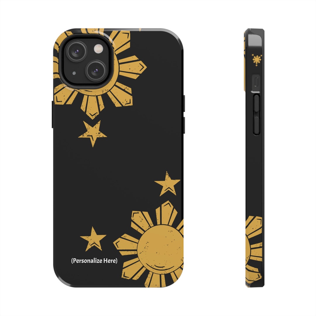 Personalized Philippines Filipino Three Stars and a Sun Tough Phone ...