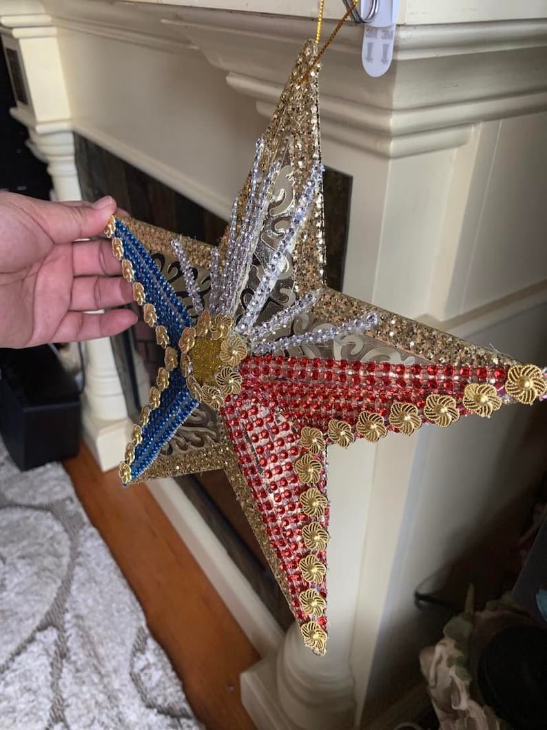 Philippines Filipino Modern 10 Inches Mini Parol Glam & - Etsy