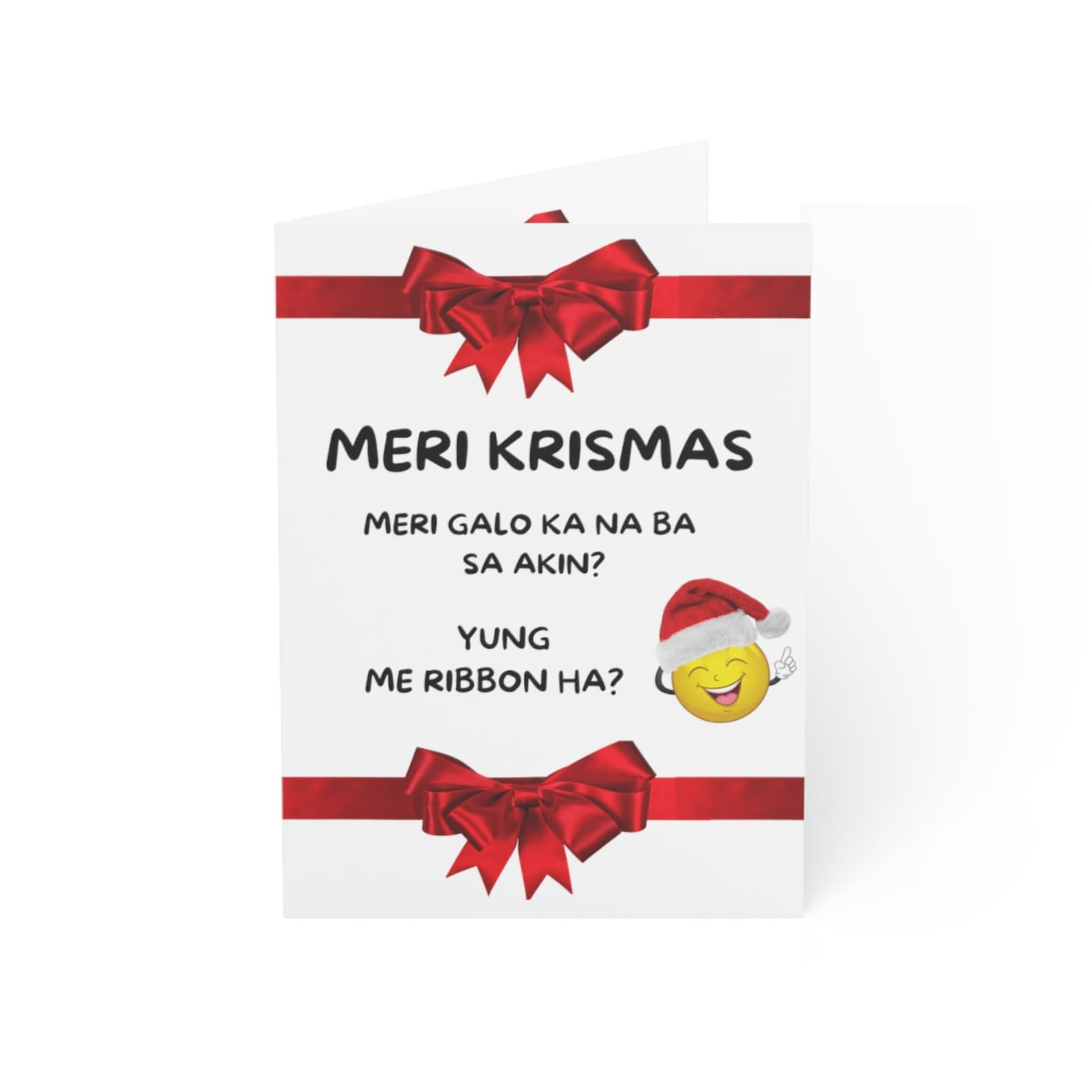 Funny Filipino Greeting Card Personalized Holiday Filipino - Etsy