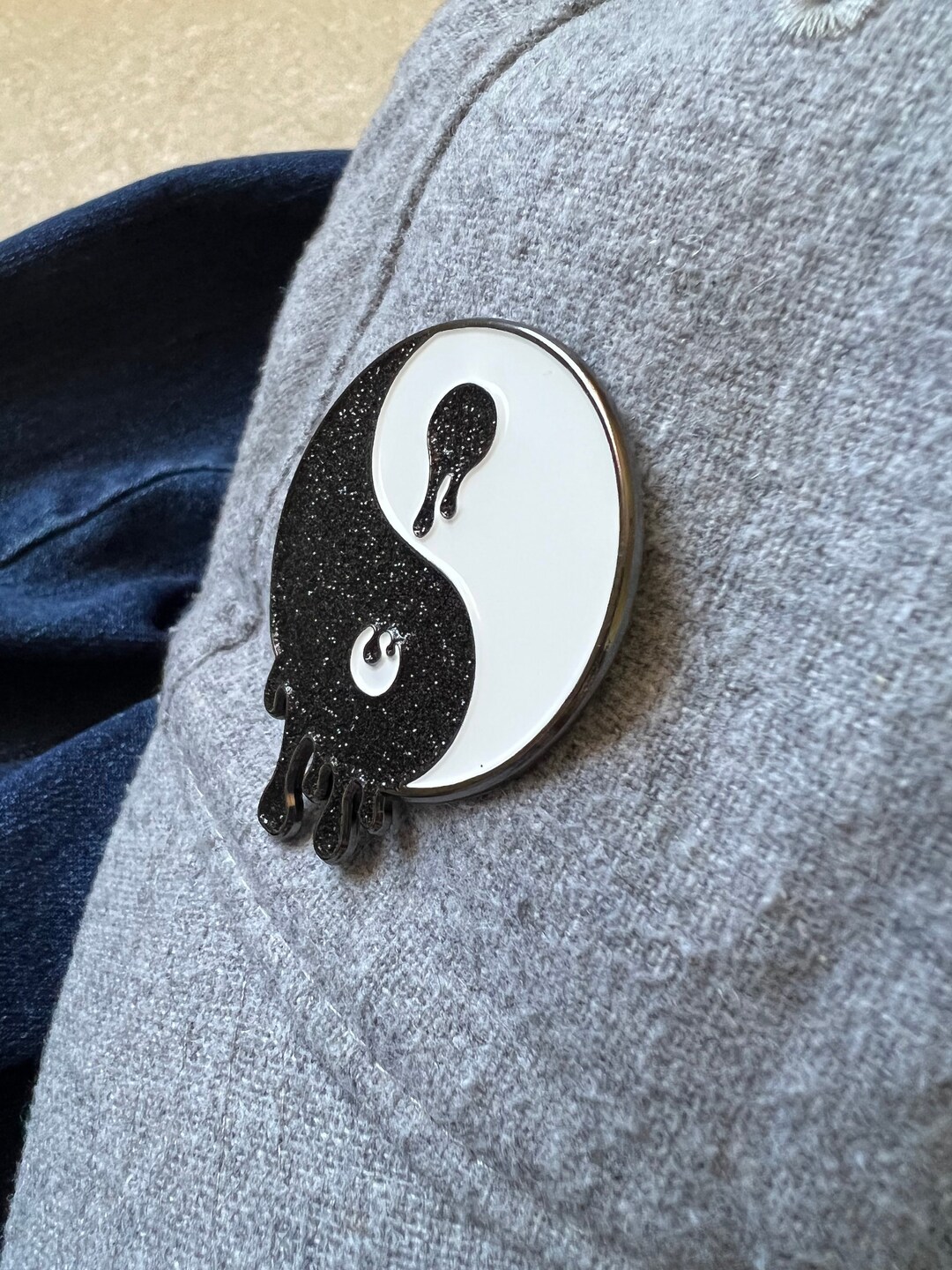 WHOLESALE 5, 10, 15, or 20 Pins/ Yin Yang Drip Pin/ Yin Yang Enamel Pin ...