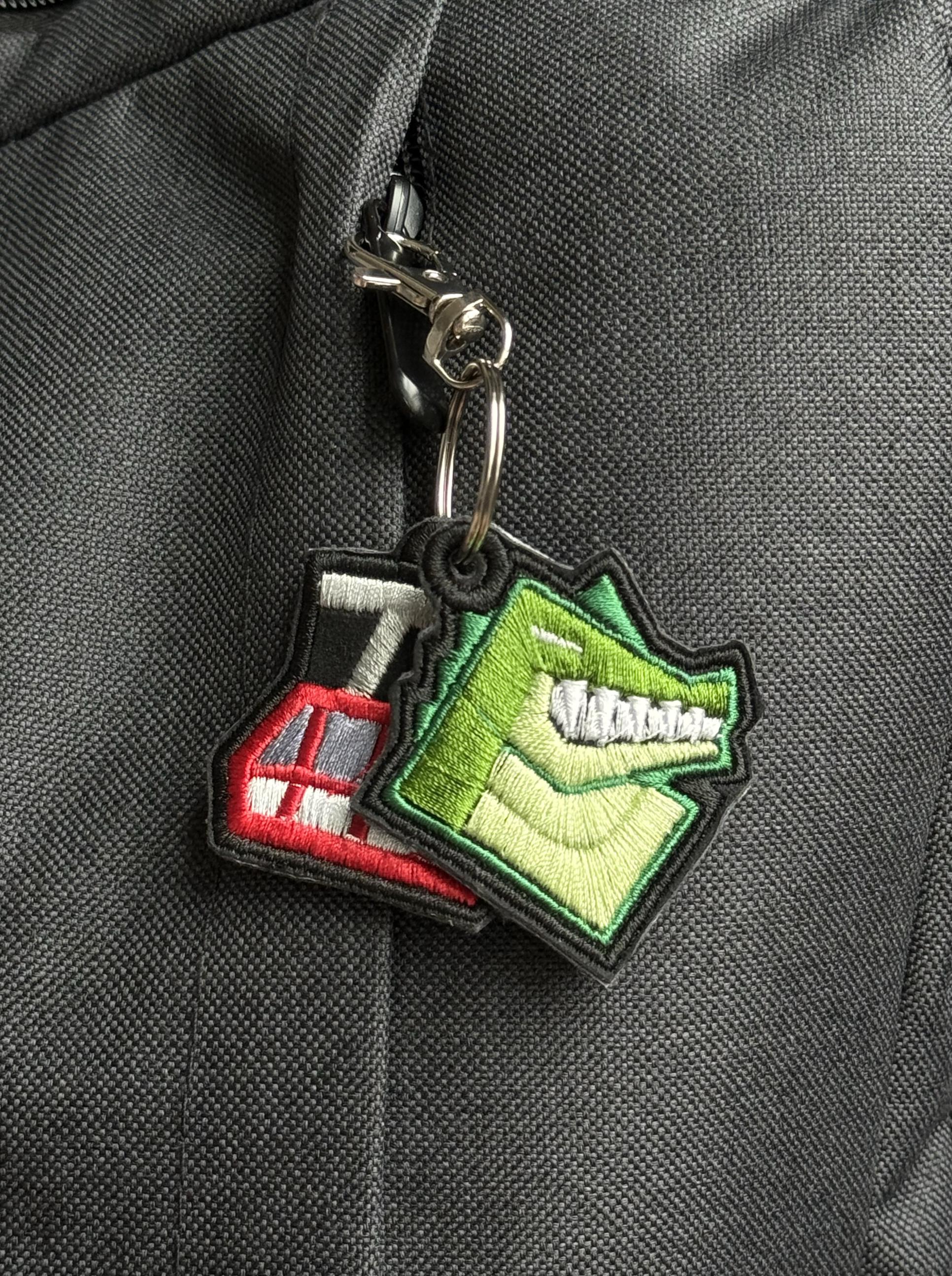 Custom Embroidered Sports Patch Set: Team Logo Keychain or Iron-on - Etsy
