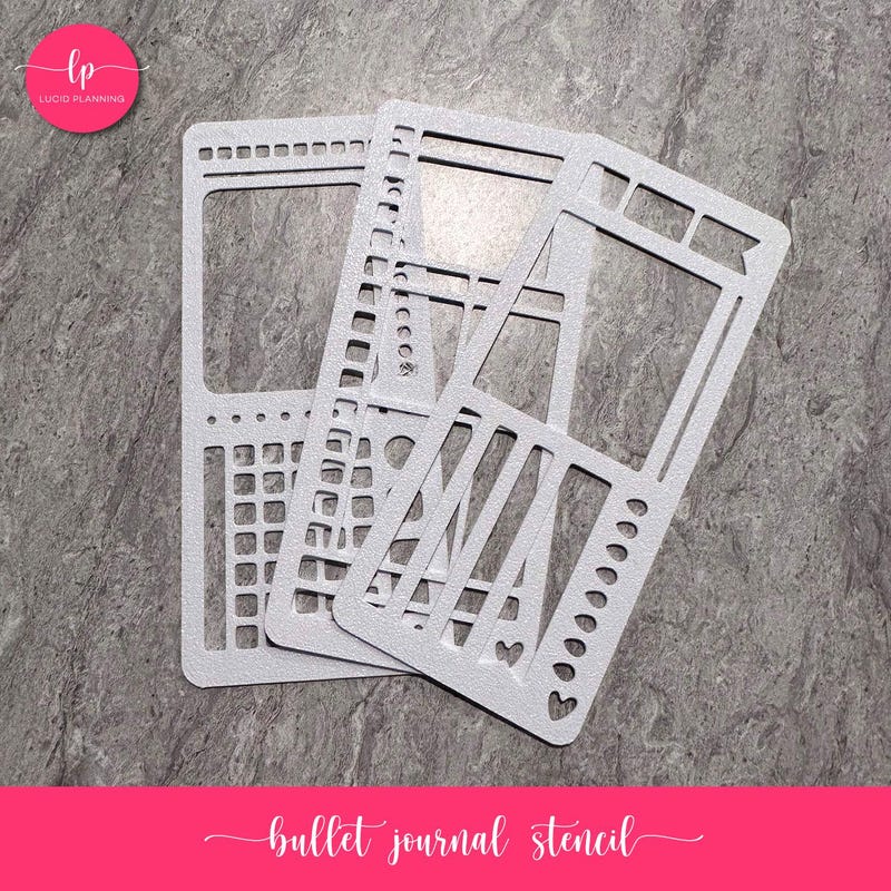3d Journal Stencil - Etsy