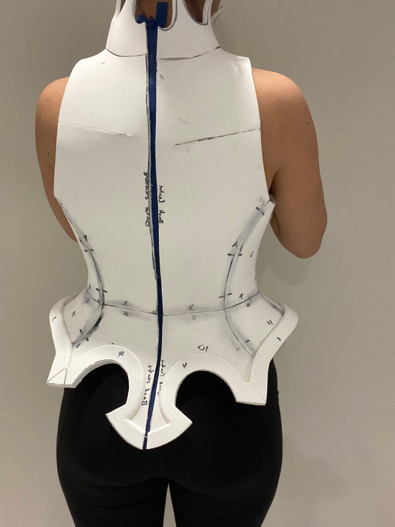 Noelle Silva Valkyrie Armor BREASTPLATE ONLY Cosplay Pattern (black ...