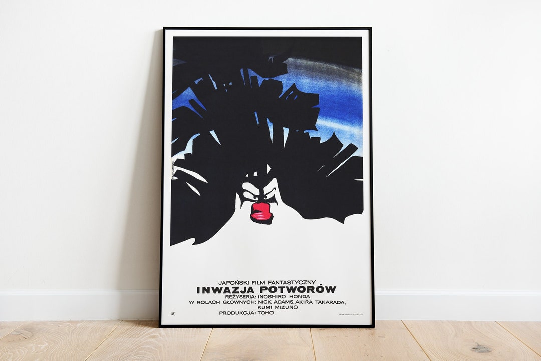 Invasion of Astro-monster Godzilla Monster Zero Polish High Quality ...