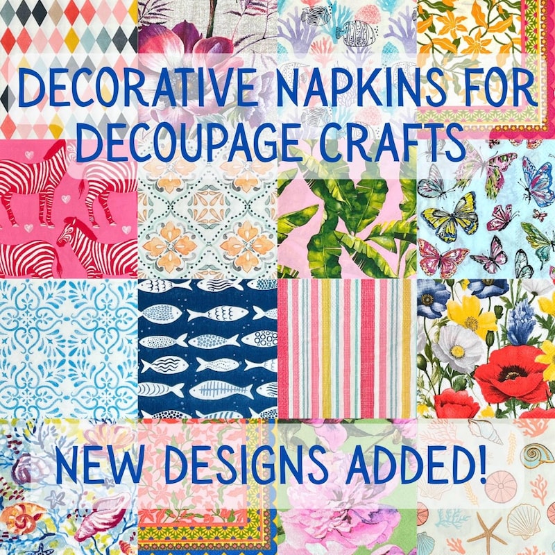 New Decoupage Designs - Etsy