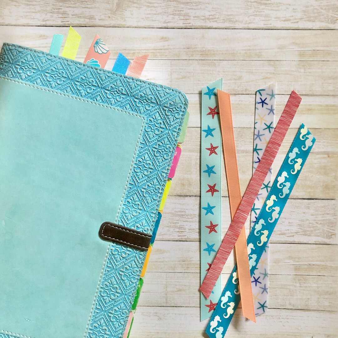 Bible Ribbons Coastal Bible Bookmarks Assorted Set of 10 - Etsy