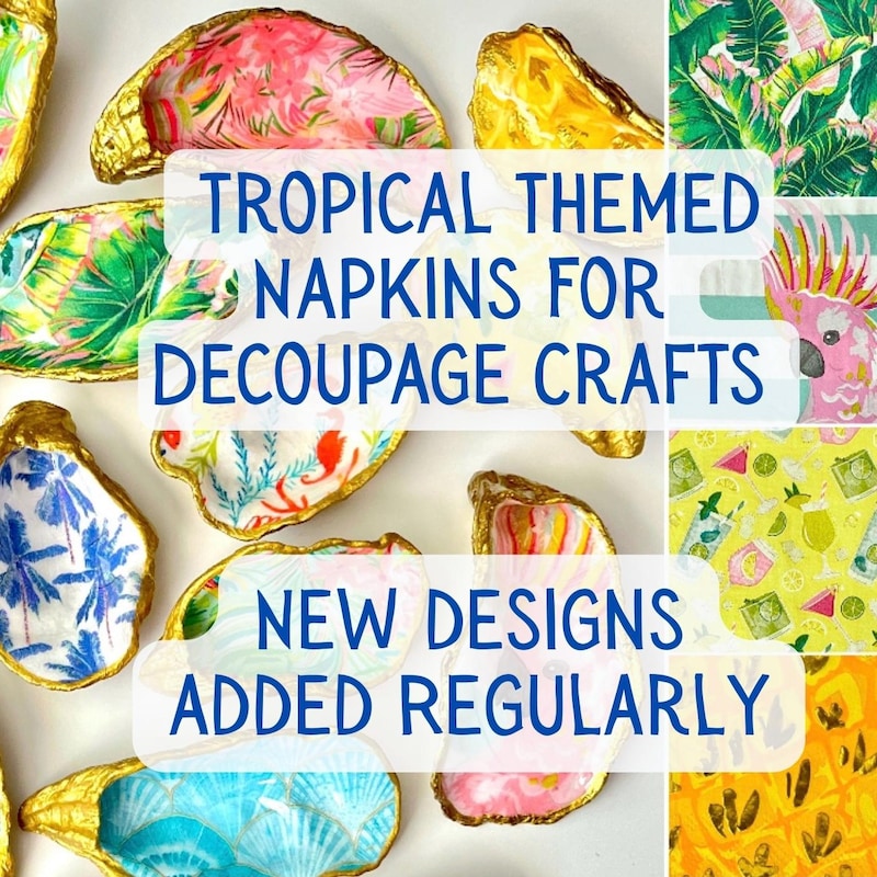 Palm Beach Party Napkins - Etsy