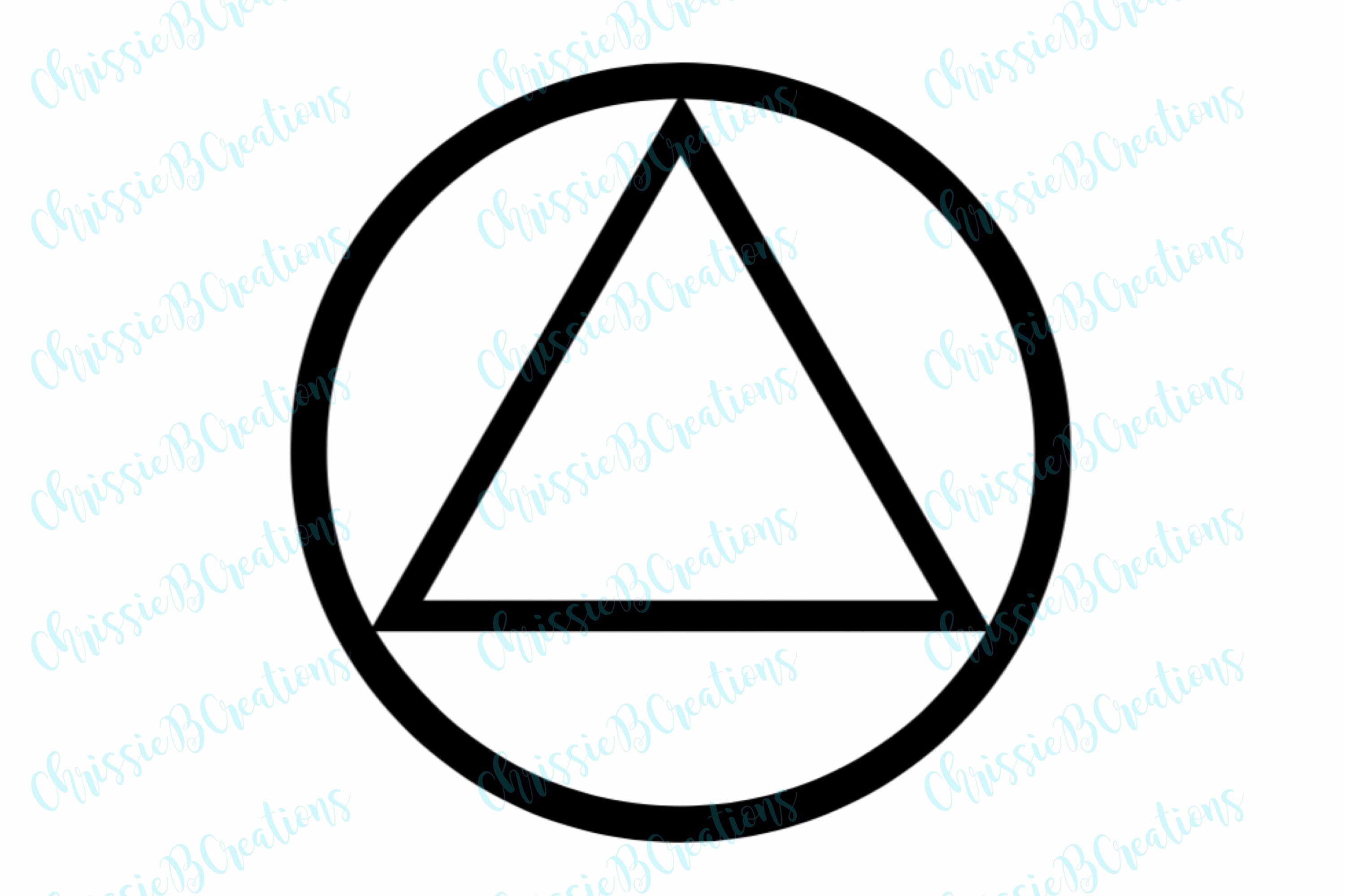 Alcoholics Anonymous AA Vinyl Decal - Etsy