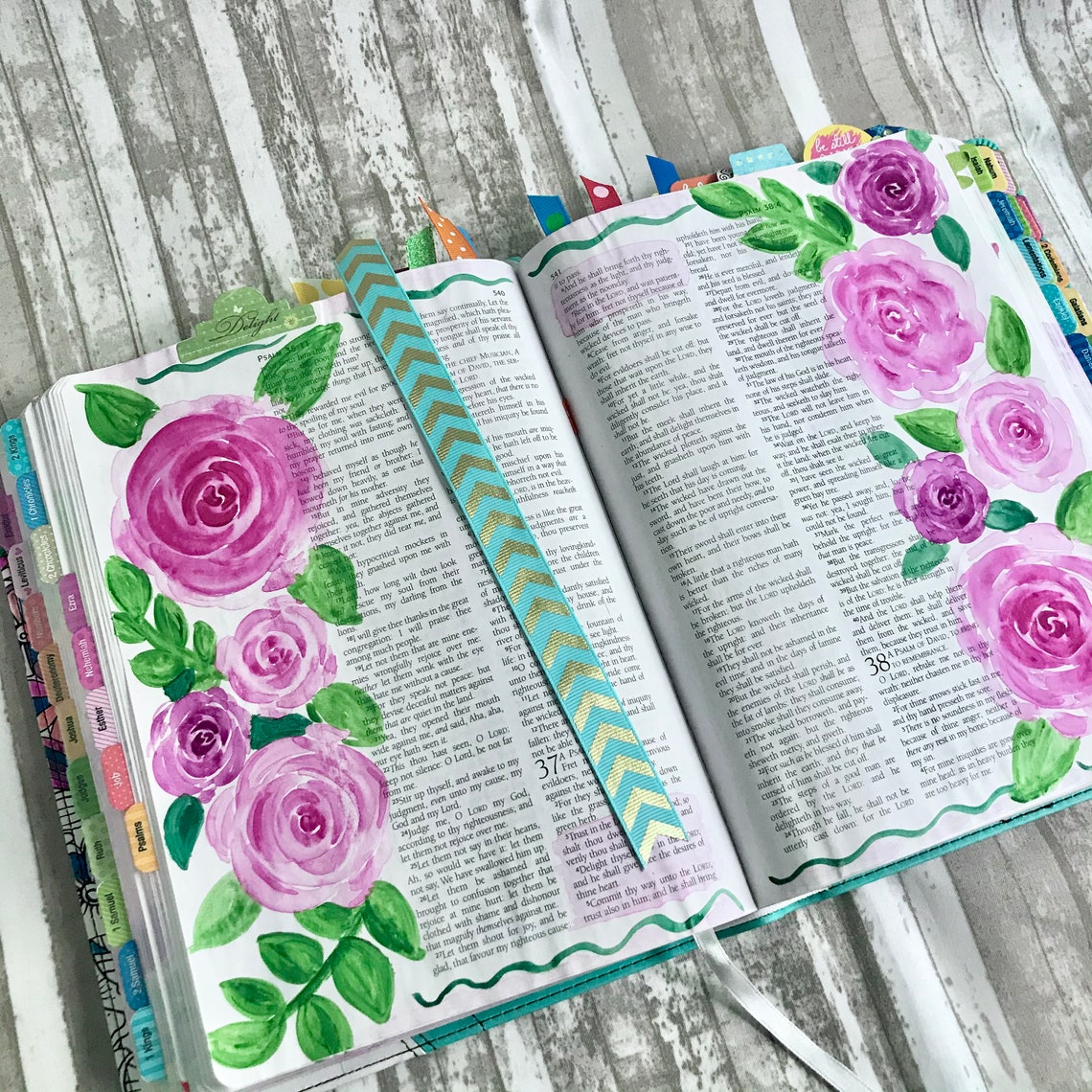 Bible Ribbons Brights Bible Bookmarks Assorted Set of 10 - Etsy