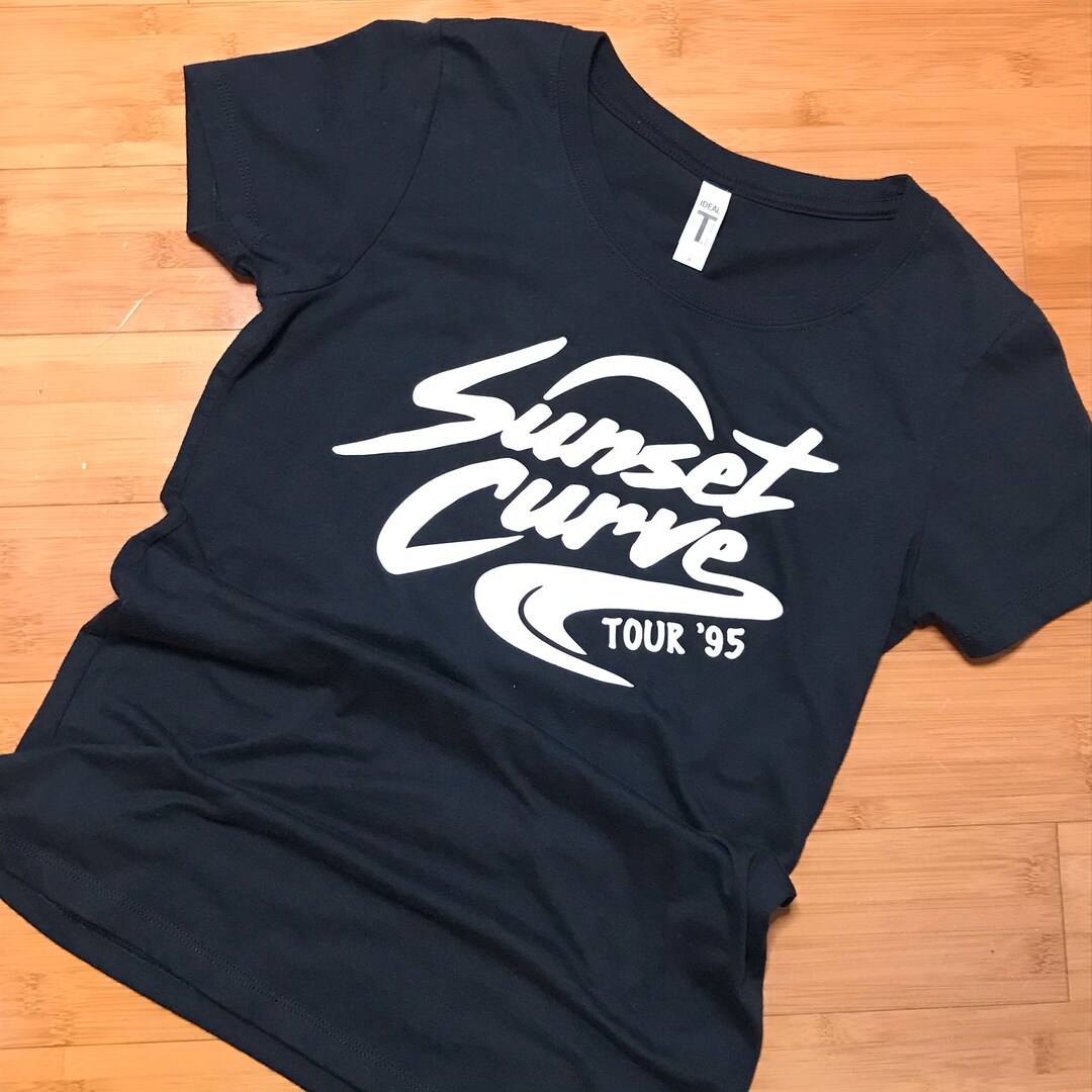 Sunset Curve | HTV Iron-on Decal - Etsy