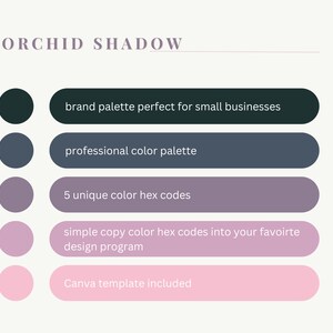 Brand Color Palette, Hex Codes, Purple Palette, Branding Board, Color ...