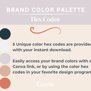 Brand Color Palette, Hex Codes, Mediterranean Palette, Branding Board ...