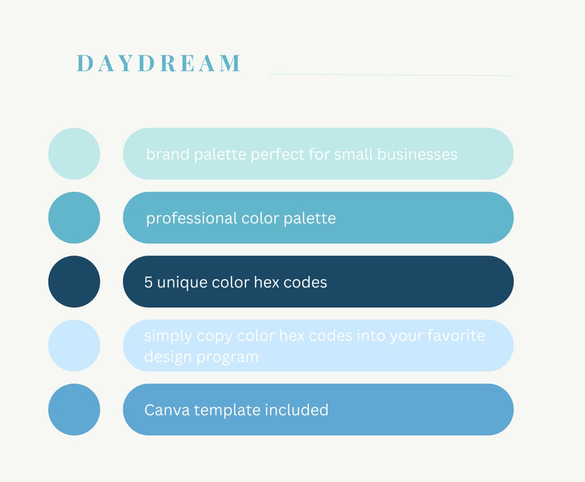 Brand Color Palette, Hex Codes, Branding Board, Color Scheme, Shades of ...