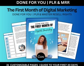 The First Month of Digital Marketing: A Guide on Niches, Content Ideas ...