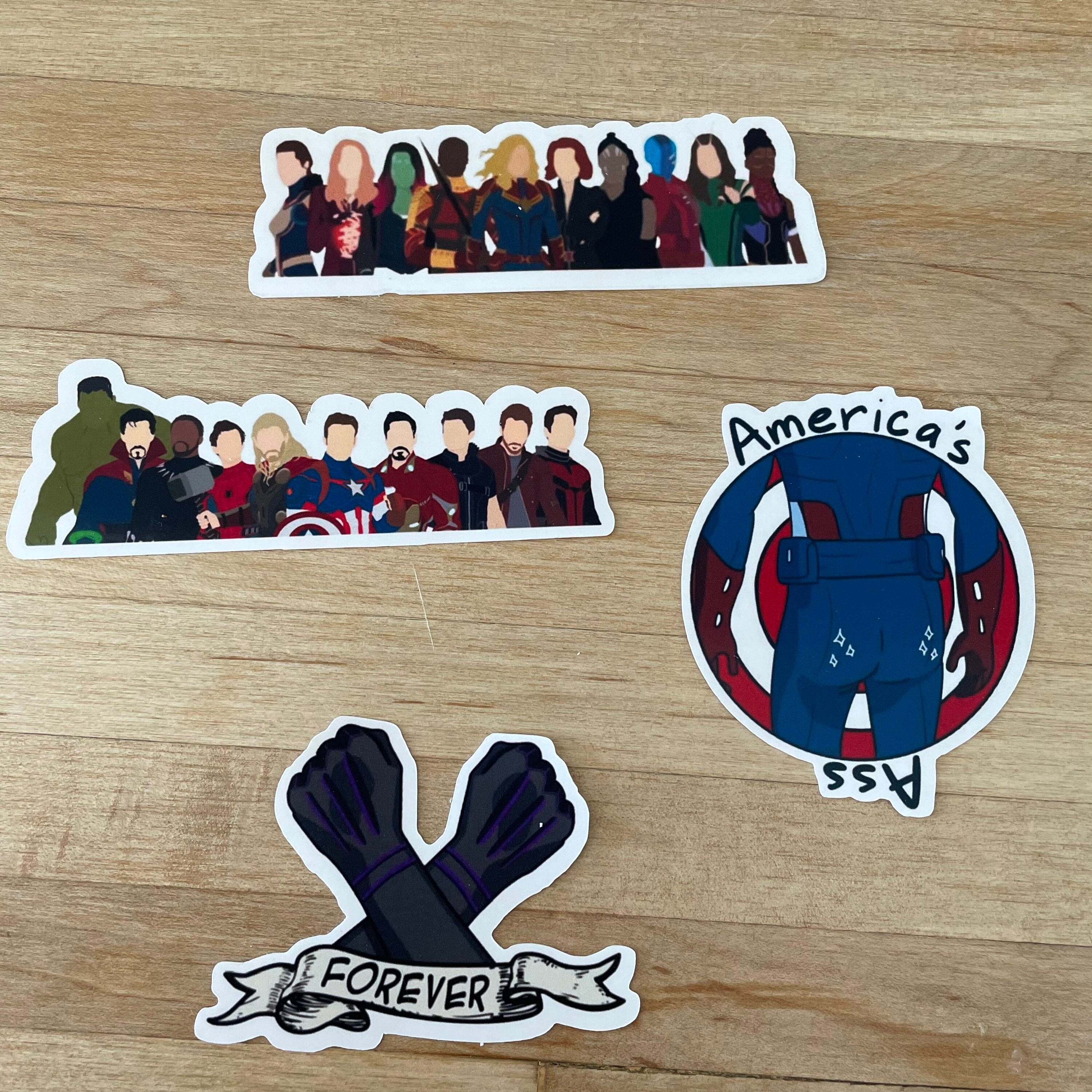 Avengers / Marvel Sticker Pack - Etsy