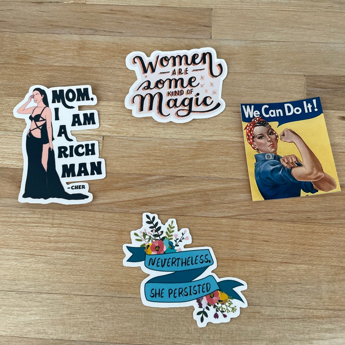 Feminist Sticker Set Girl Power Stickers - Etsy