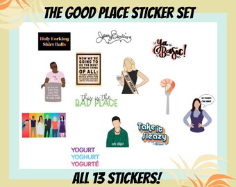 The Good Place Sticker Set - Etsy