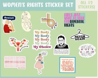 Pro Choice Sticker - Etsy