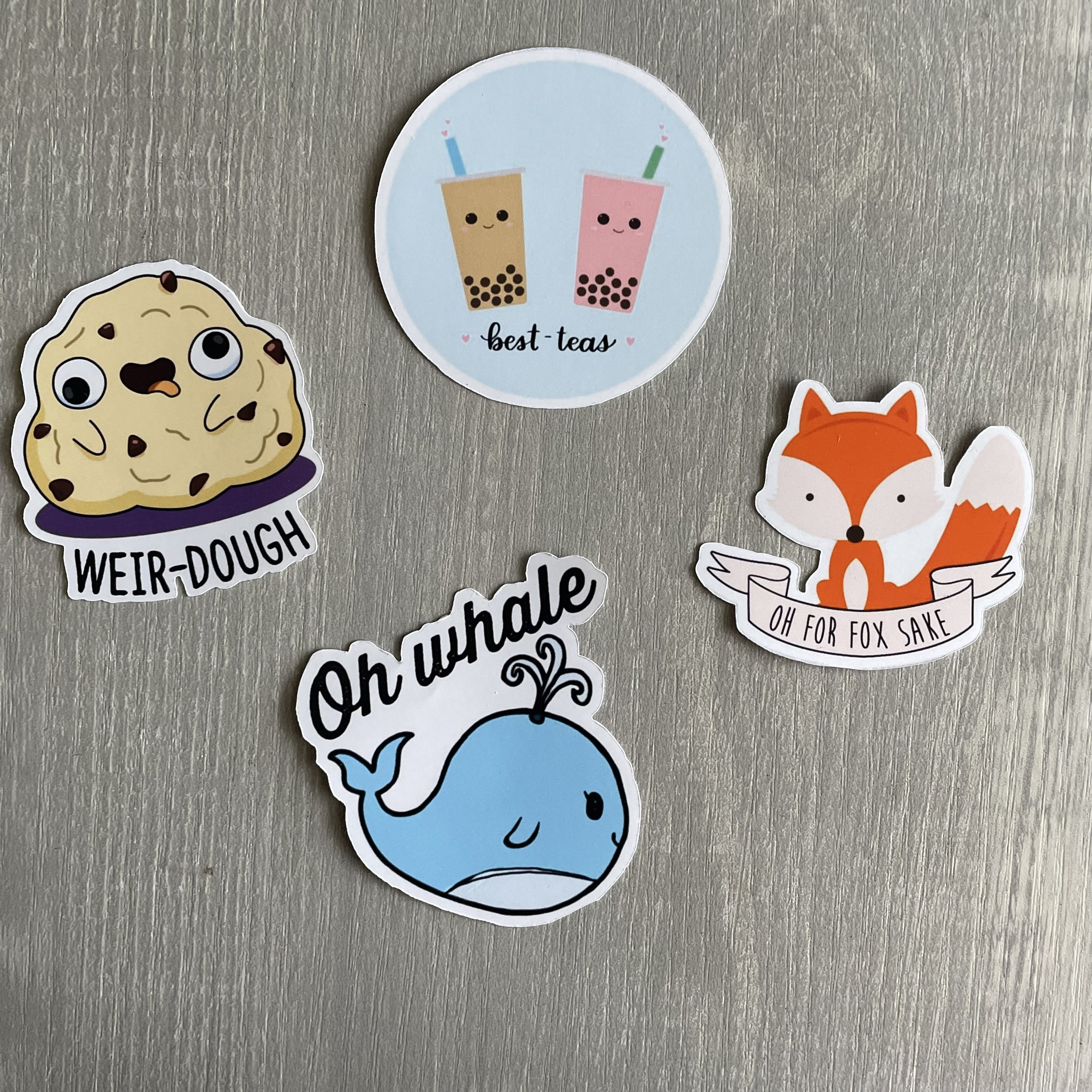 Pun Sticker Set Humor Sticker Set - Etsy