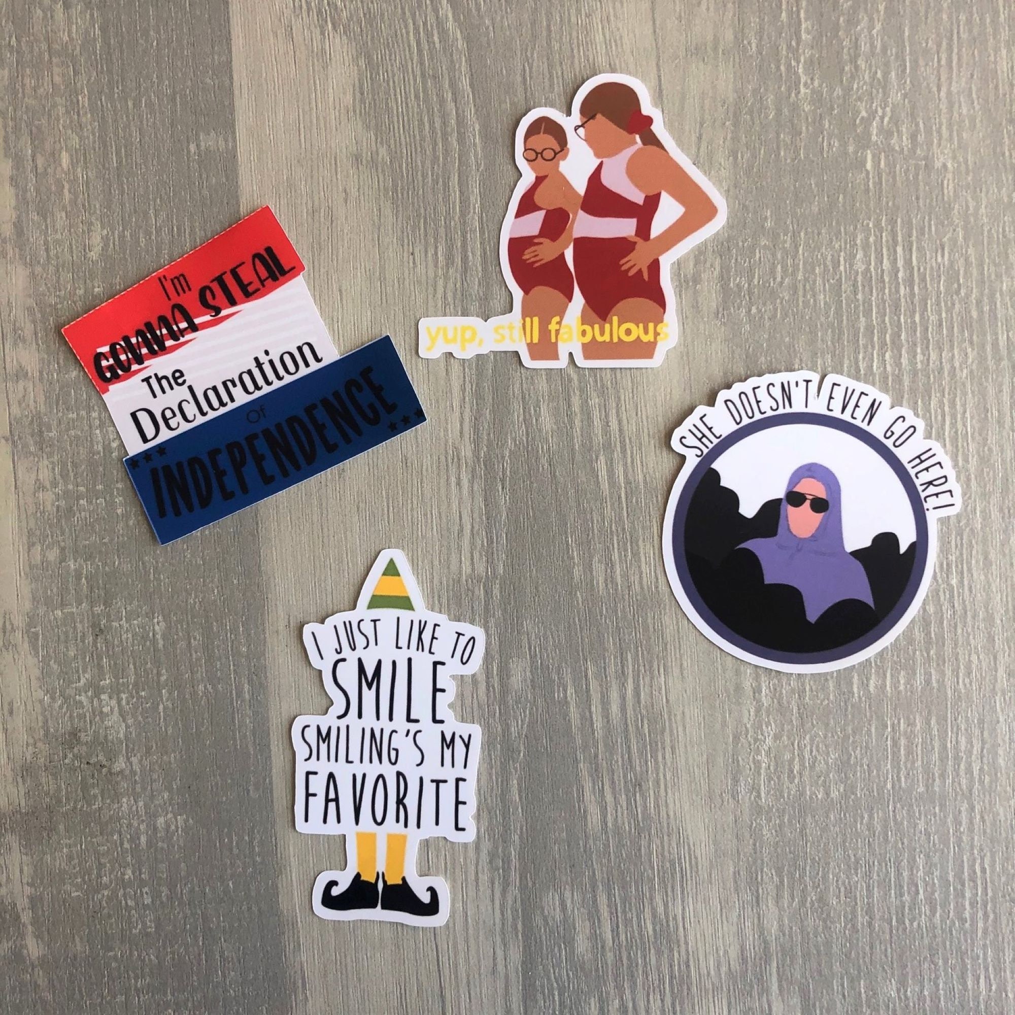2000's Movies Sticker Set Mean Girls Elf Zoolander - Etsy