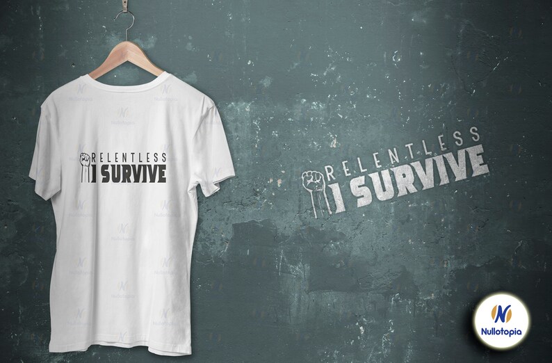 Relentless I Survive SVG PNG, Man Svg, Svg for Men, Manly Svg ...